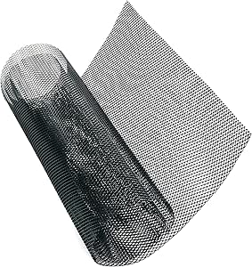 Amazon.com: Modengzhe 40 x 13 inch Car Grill Mesh Sheet, Black Painted ...