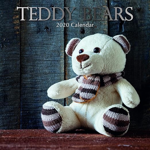 2020 Square Wall Calendar - Teddy Bears: Amazon.co.uk: Office Products