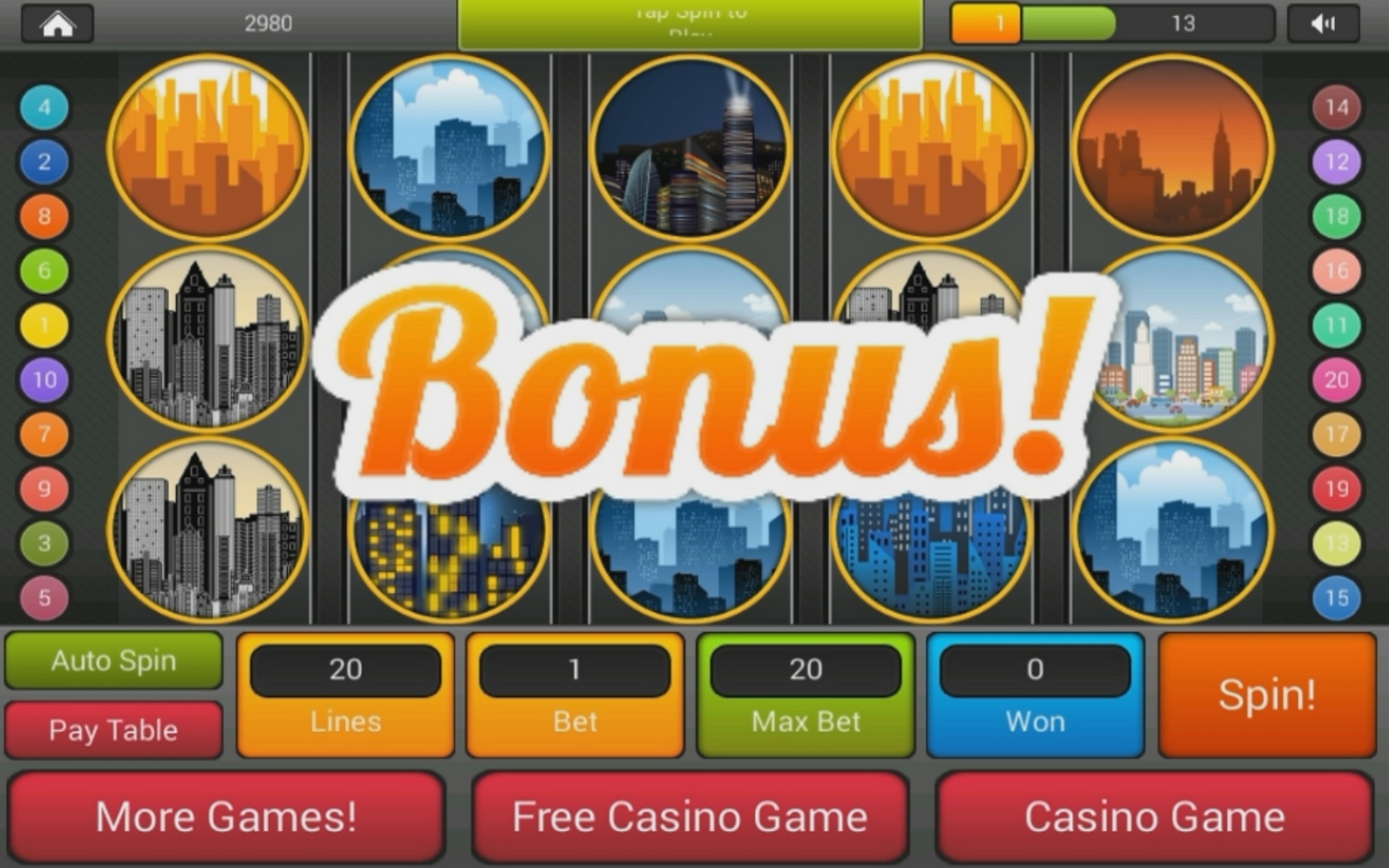 Slots Top Jackpots Grand City Casino Jeux - Machines à sous pour ...