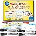 Amazon.com: Think2Master Wacky Cards 1st - 3rd Grade. Math Card Game ...
