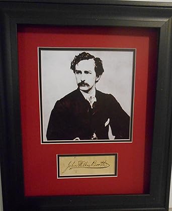 Amazon.com: John Wilkes Booth autograph: John Wilkes Booth ...