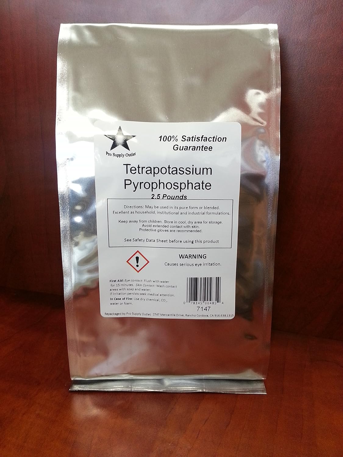 Amazon.com: Tetrapotassium Pyrophosphate (TKPP) Powder Tech Grade 2.5 ...