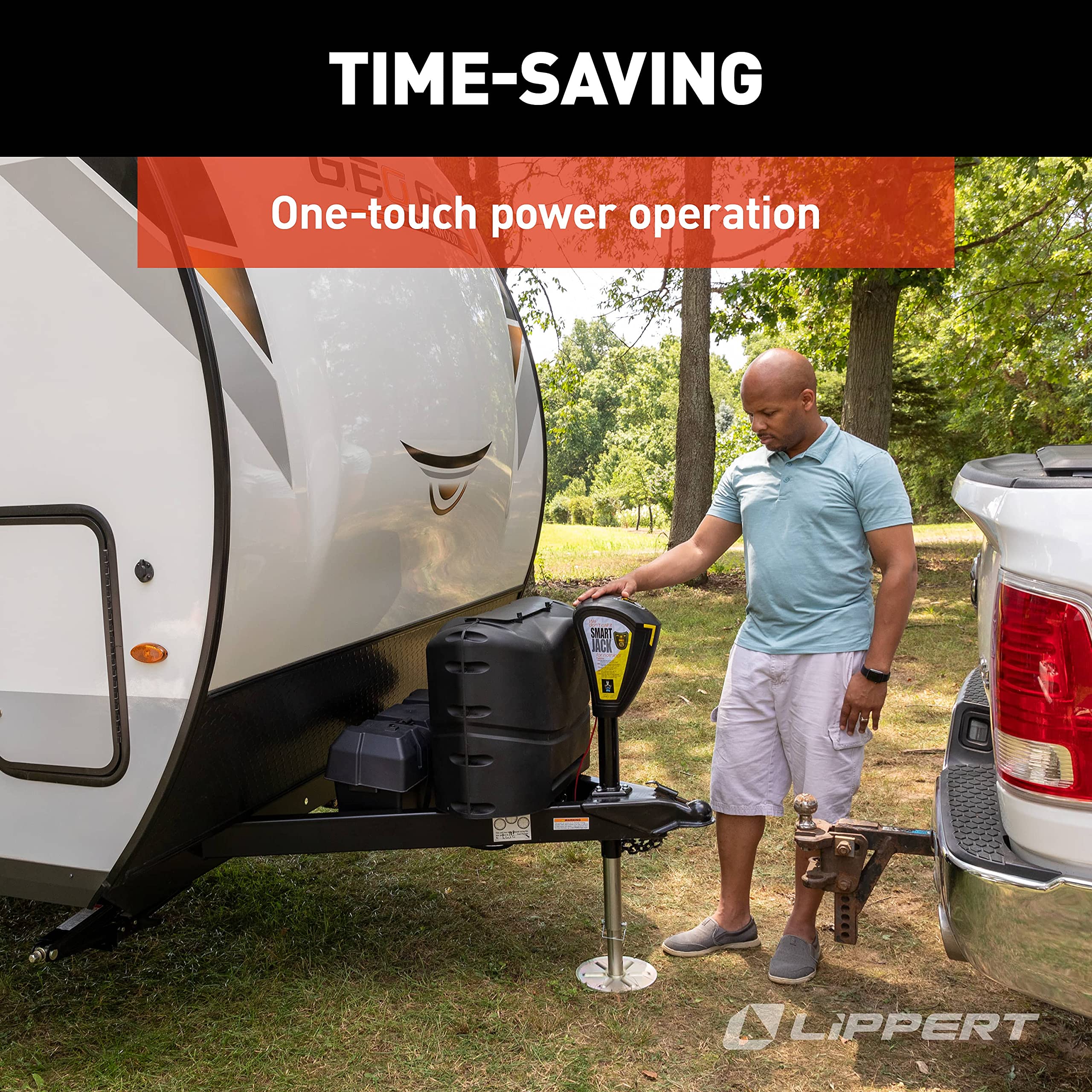 Mua Lippert Smart Jack One-Touch Automatic Power Electric Trailer A ...