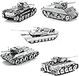 Amazon.com: fascinations Metal Earth Tanks 3D Metal Model Kits - M1 ...