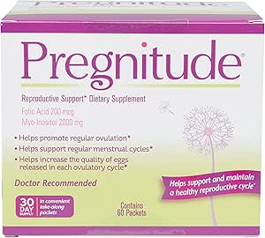 Amazon.com: Pregnitude Reproductive Dietary Supplement - 60 Fertility ...