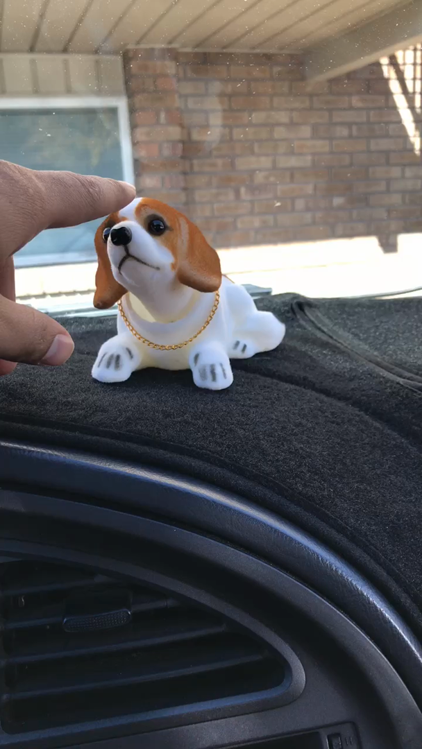 Amazon.com: Shaking Head Lucky Dog Bobbing Heads Car Dash Puppy For Car ...