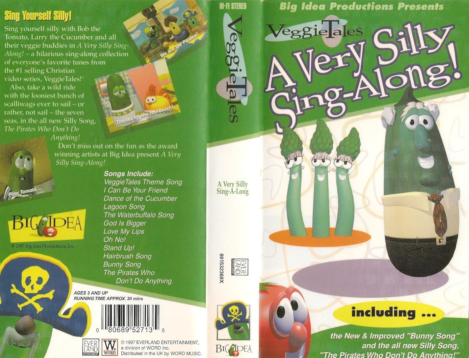 Veggie Tales - A Very Silly Sing Along: Amazon.co.uk: Video