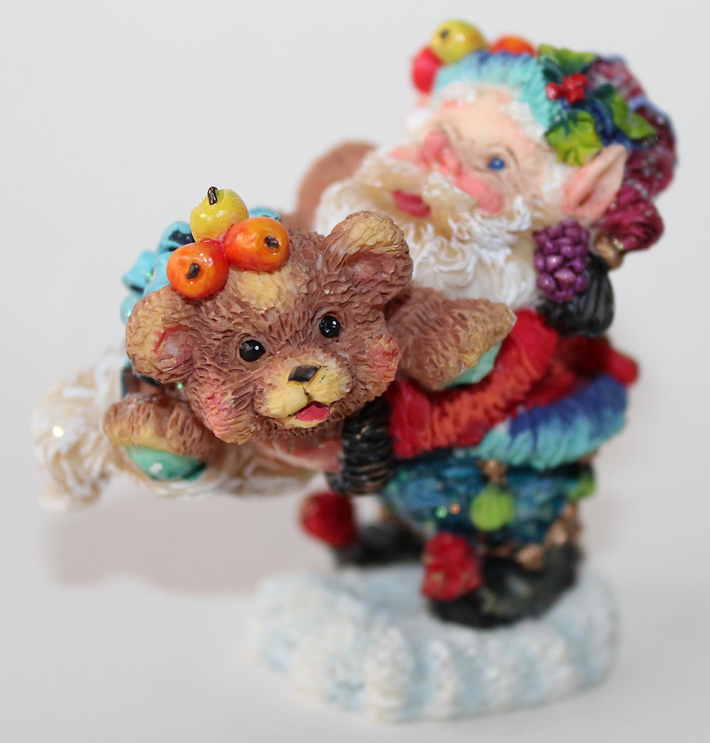 Amazon.com: Crinkle Claus Possible Dreams 1998 Crinkle Elf With Teddy ...