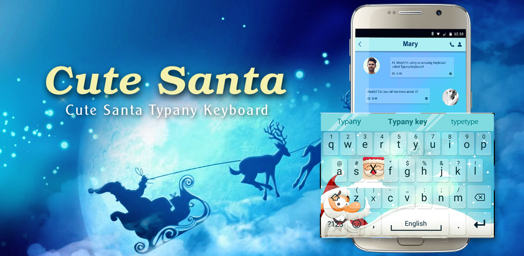 Santa Claus Theme&Emoji Keyboard:Amazon.com:Appstore for Android