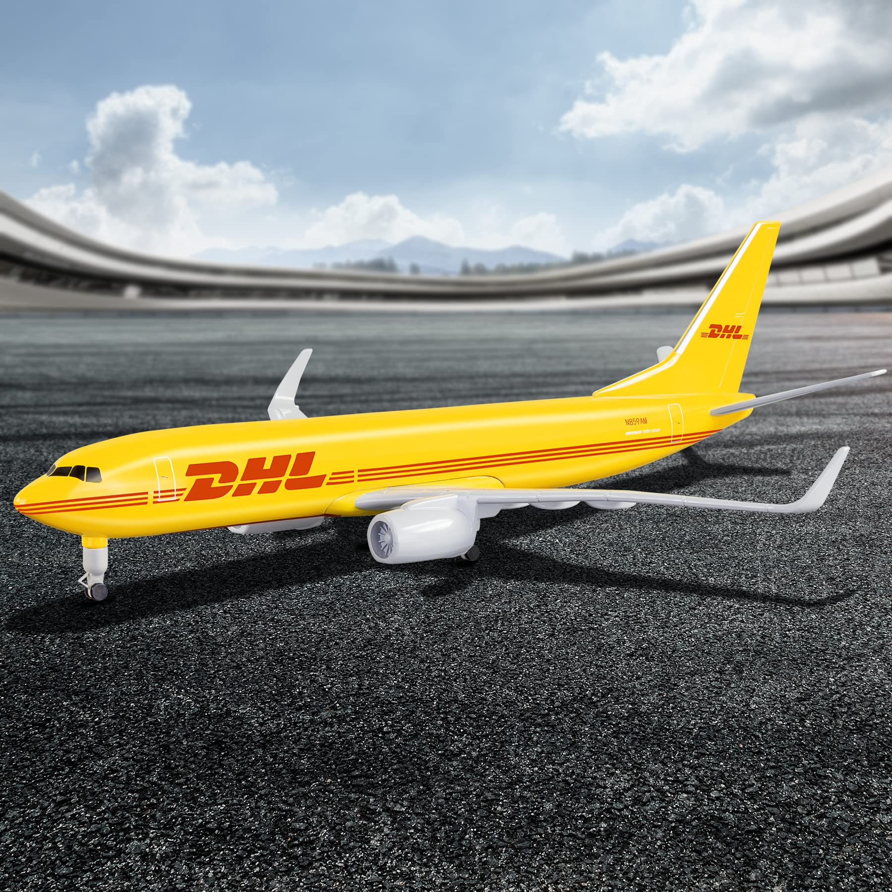 Mua Busyflies 1:300 Scale DHL Airlines 737 Airplane Models Alloy ...