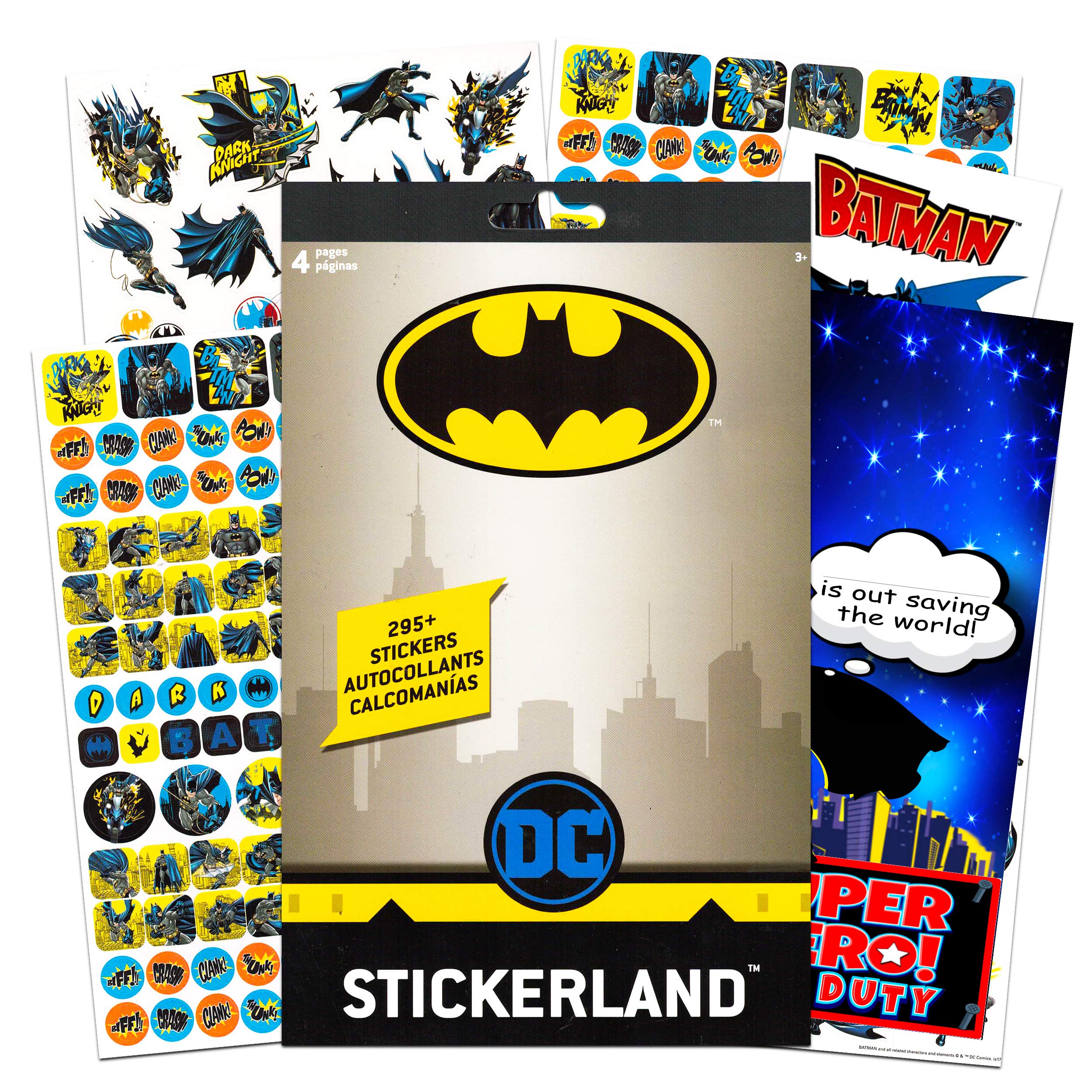 Mua DC Comics Batman Potty Training Reward Stickers (300 Stickers ...