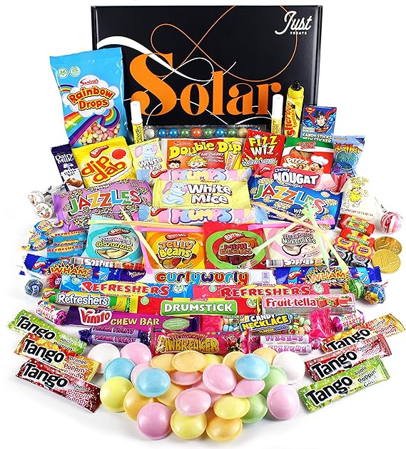 Amazon.com: The Best Ever Retro Sweets MEGA Treasure Box (The Original ...