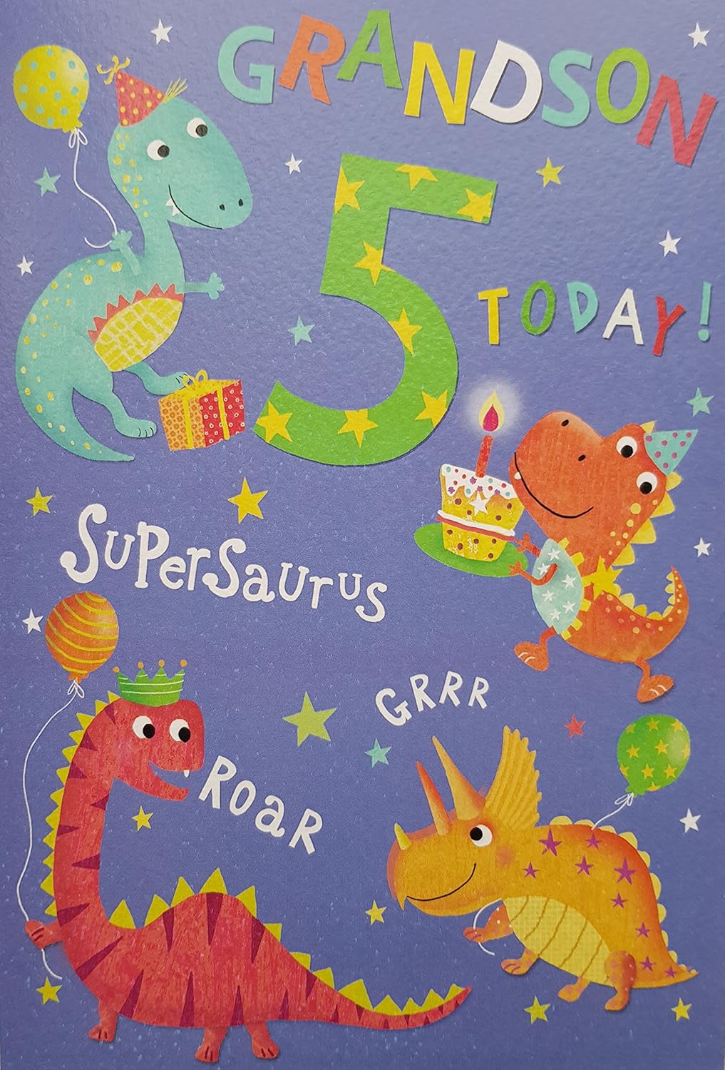 Grandson 5th Five Today Birthday Card Quality Nice Verse Amazon co uk grandson-5th-five-today-birthday-card-quality-nice-verse-amazon-co-uk