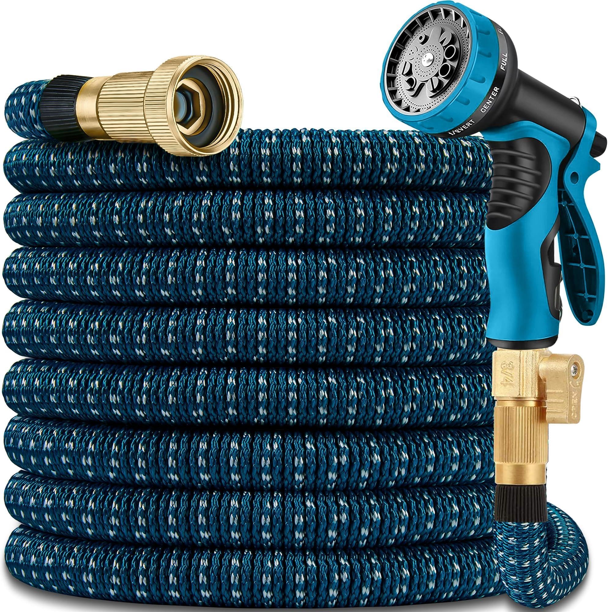 100 Ft Expandable Garden Hose All New 2025 Retractable Water Hoses
