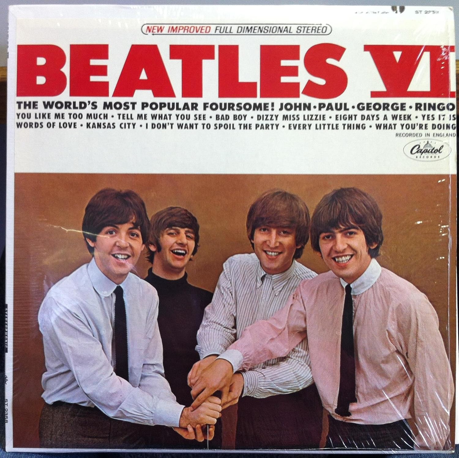 The Beatles - THE BEATLES VI vinyl record - Amazon.com Music