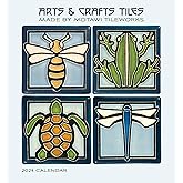 Arts & Crafts Tiles: Made by Motawi Tileworks 2023 Mini Wall Calendar ...