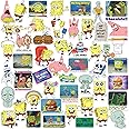 Amazon.com: Spongebob Meme 50ct Vinyl Large Deluxe Stickers Variety ...