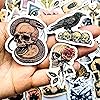 50-Piece Gothic Dark Academia Sticker Pack – Vintage Spooky Medieval ...