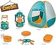 Amazon.com: Little Explorers Pop Up Play Tent with Camping Gear Toy ...