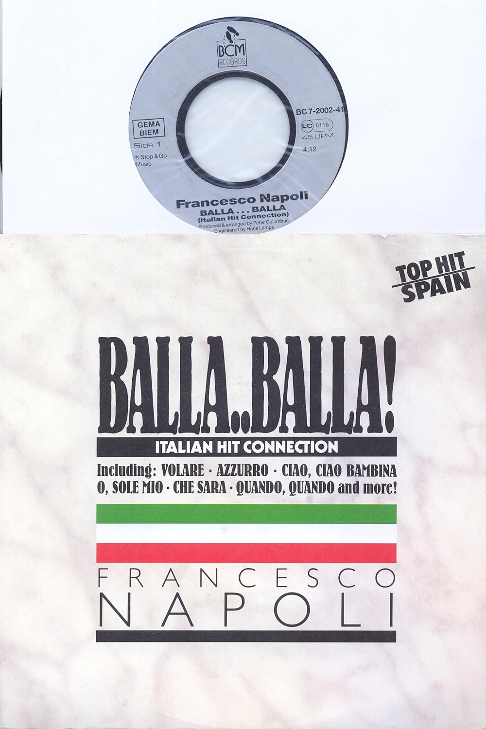 BALLA..BALLA! / Balla / ITALIAN HIT CONNECTION / Including: VOLARE ...