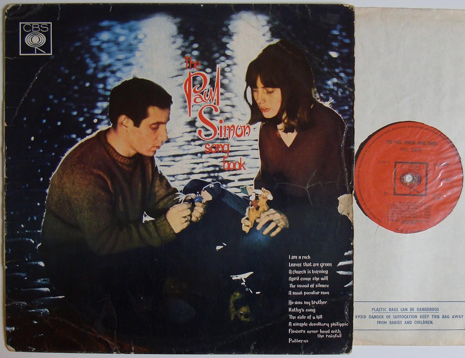Paul Simon - The Paul Simon Song Book - 12" LP 1965 - CBS BPG 62579 ...