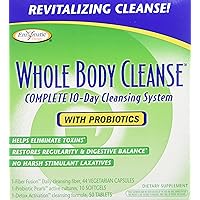 Amazon.com: Enzymatic Therapy Whole Body Cleanse Kit with Probiotics 1 ...