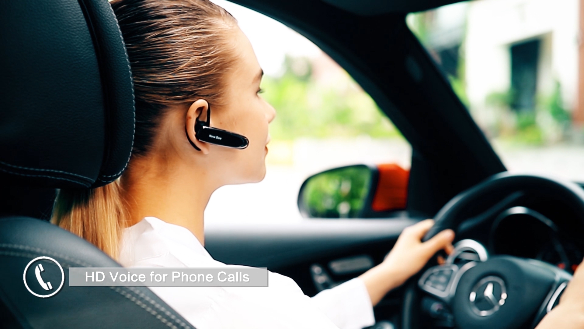 New Bee 24 Hrs Handsfree Bluetooth Headset Driving Headset With Mic 60 ...