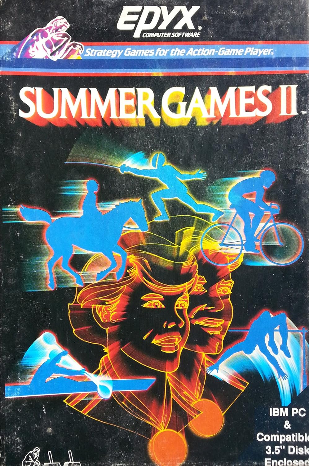 Amazon.com: Epyx Summer Games II for IBM PC & Compatibles 3.5" Disk ...