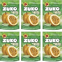 Amazon.com : Zuko Passion Fruit Instant Powder Drink | Family Pack | No ...