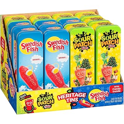 Sour Patch Kids and Swedish Fish Mixed Holiday Tins, Nepal | Ubuy