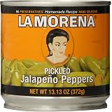 La Morena Whole Jalapenos Peppers, 27 oz.: Amazon.com: Grocery ...