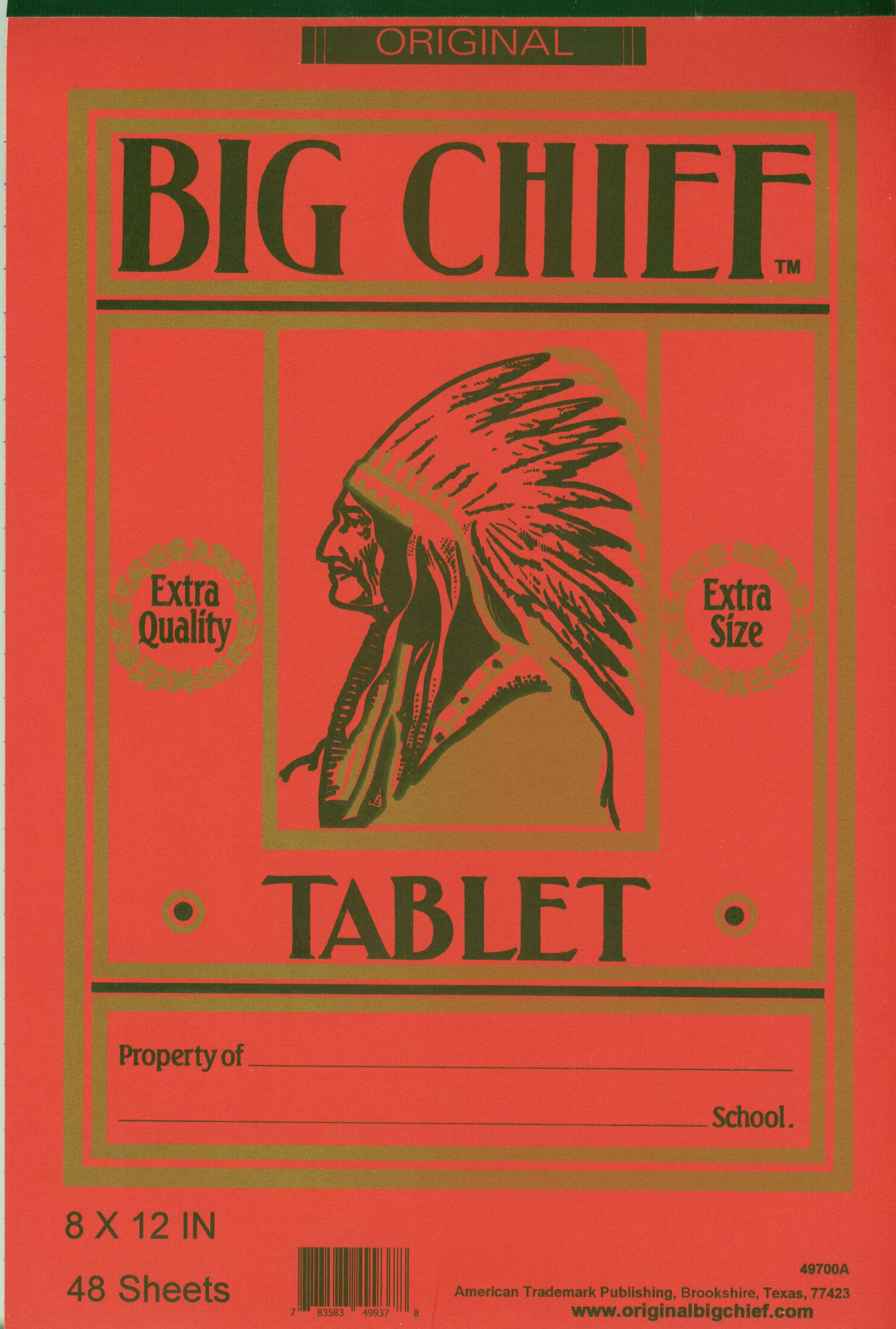 Mua Original Big Chief Writing Tablet, Primary Grades, Westab, 8 X 12 ...