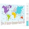 Large World Map for Wall - Poster with Flags & Capitals - Educational ...