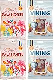 Amazon.com : Candy People 100% Swedish Dala Horse Fruit Flavored Gummy ...