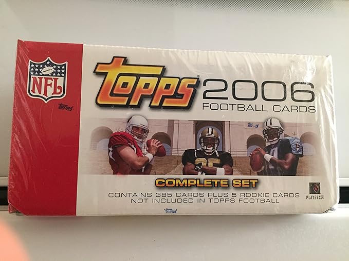 Amazon.com: 2006 Topps Complete Factory Set - NFL Football Cards ...