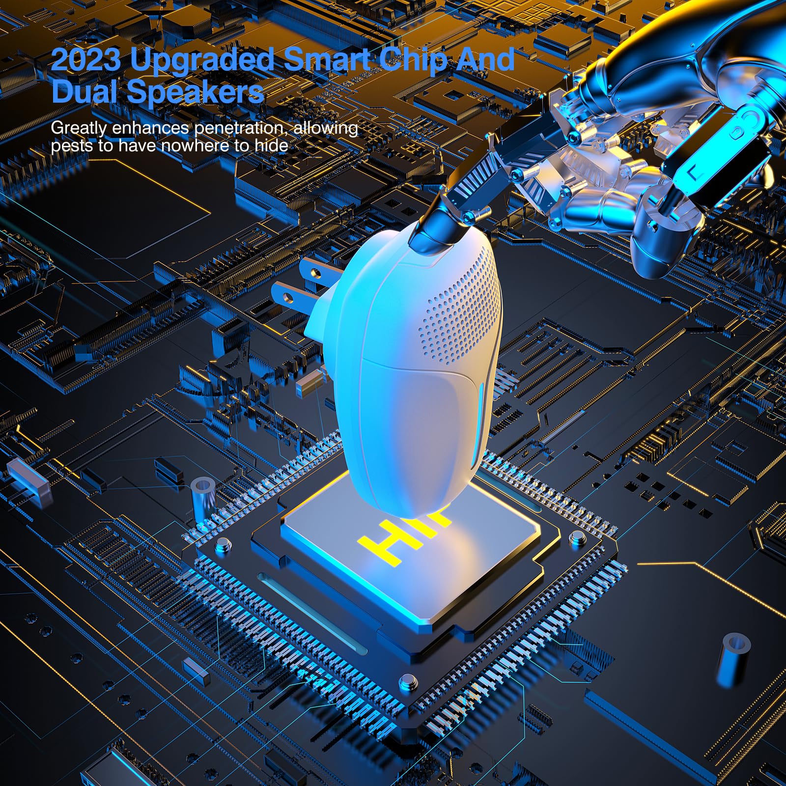 Mua 2024 Upgraded Version Ultrasonic Pest & Insect Repeller, Ultrasonic ...