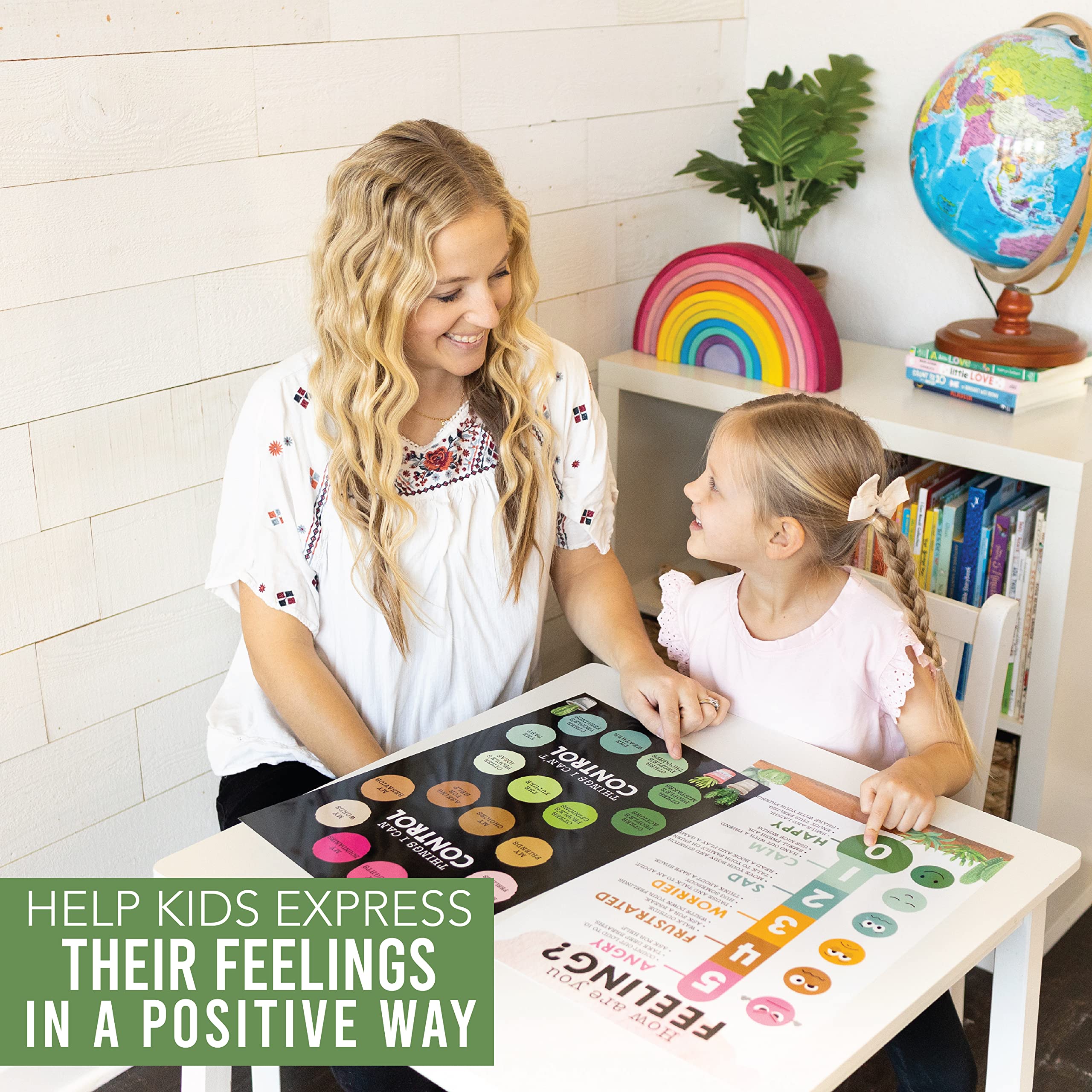 Mua 4 Cactus Feelings Chart For Kids Emotions Chart For Kids Feelings ...