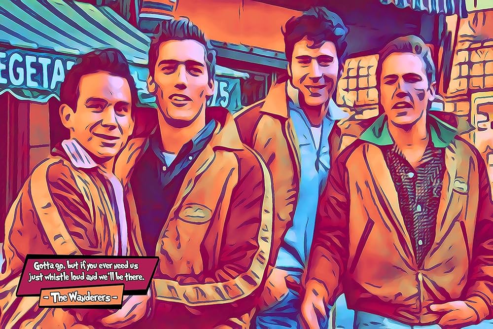The Wanderers Comic Icons Art Print | 4 Formats - Poster, Canvas ...