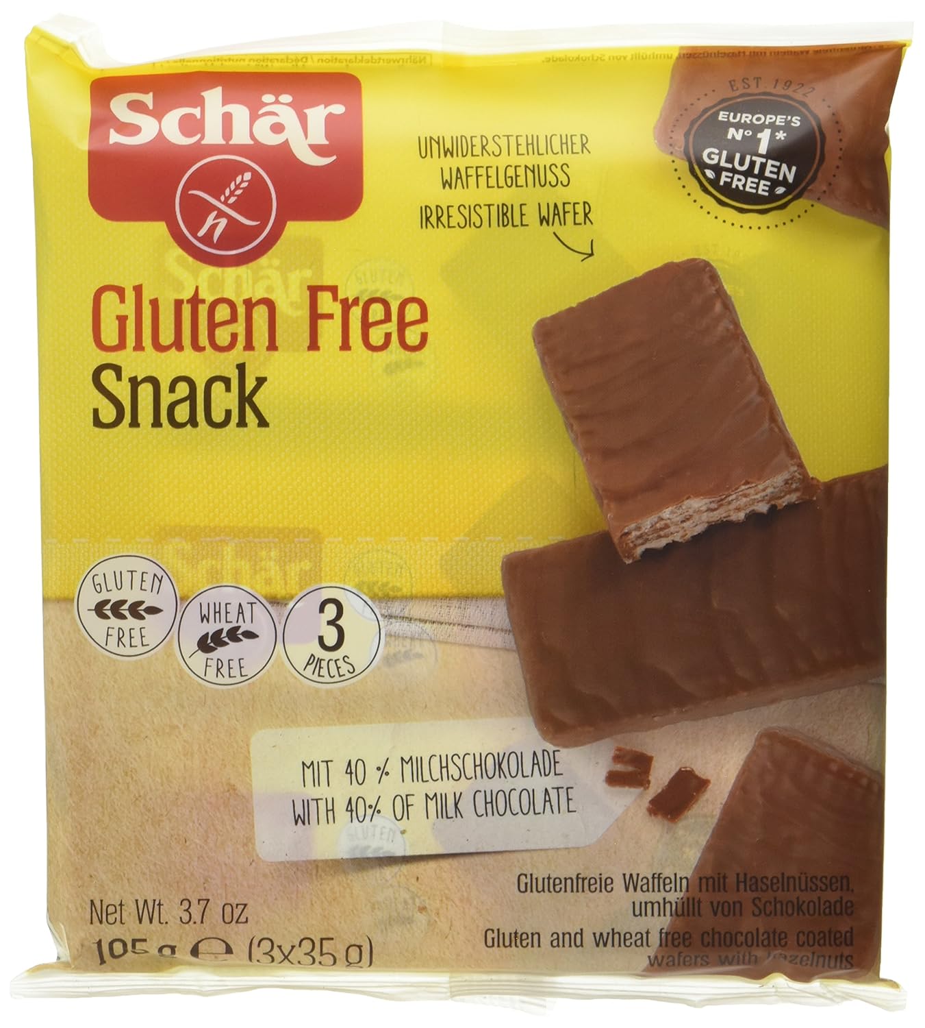Schär Snack glutenfrei 105g, 12er Pack: Amazon.de: Lebensmittel & Getränke