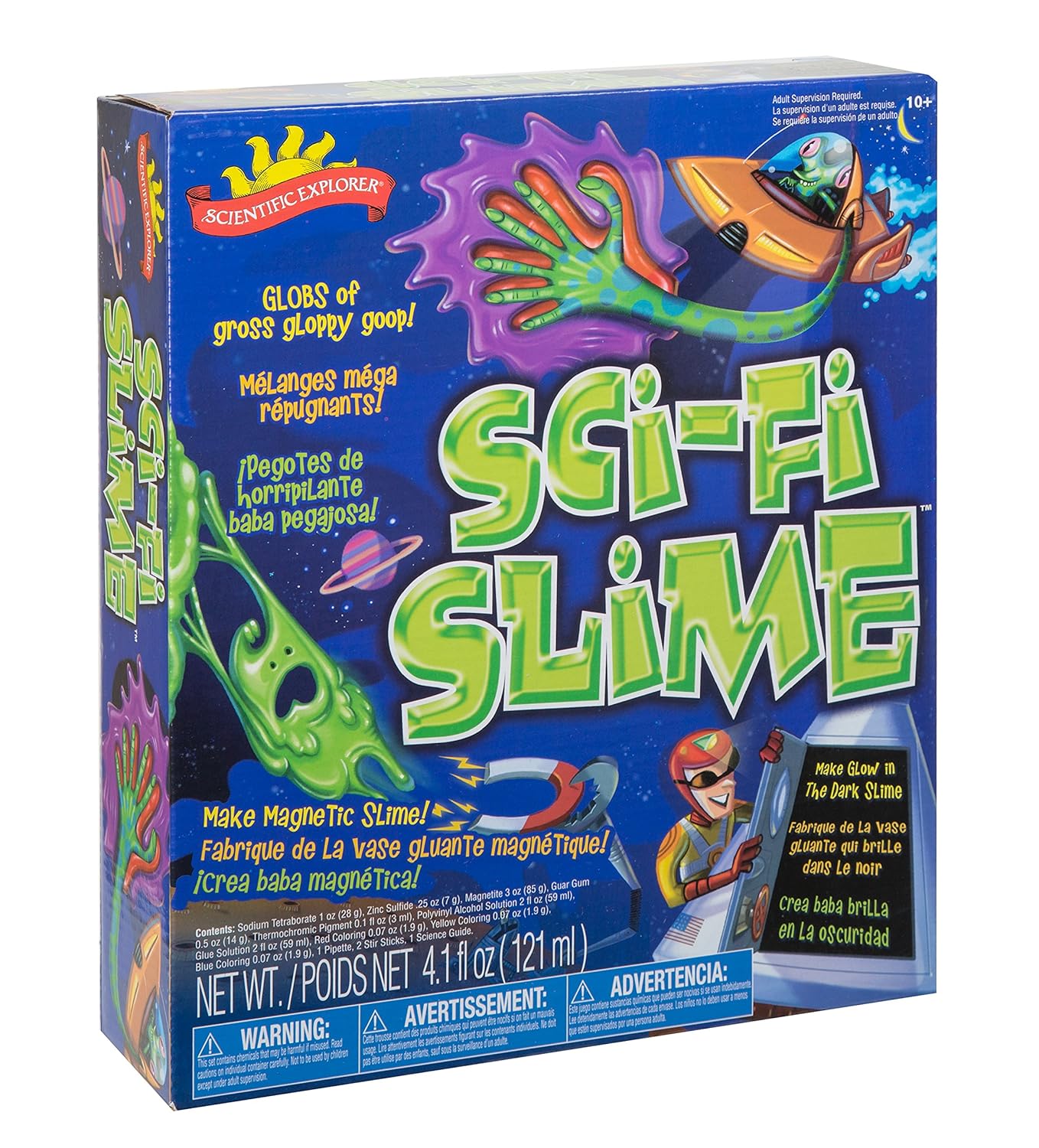 Toys & Games Scientific Explorer Sci-Fi Slime Science Kit 0SA224 ...