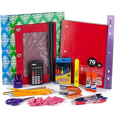 Back To School Bundle Pack with Notebook, Crayons, Philippines | Ubuy