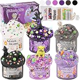 Amazon.com: 6 Packs Gradient Purple Slime Kit - Cloud Slime, Butter ...