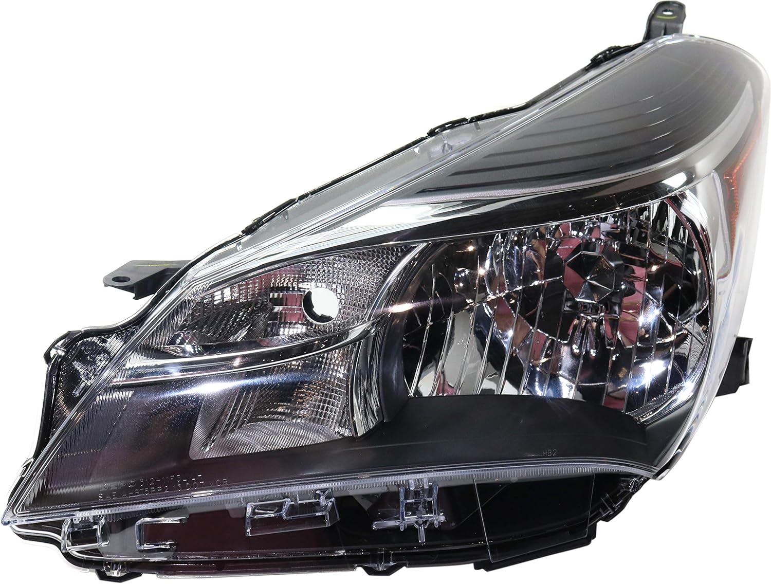 Amazon.com: Headlight for TOYOTA YARIS 2015-2017 LH Lens and Housing ...