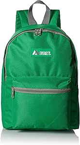 Amazon.com | Everest Basic Backpack, Emerald Green, One Size | Kids ...