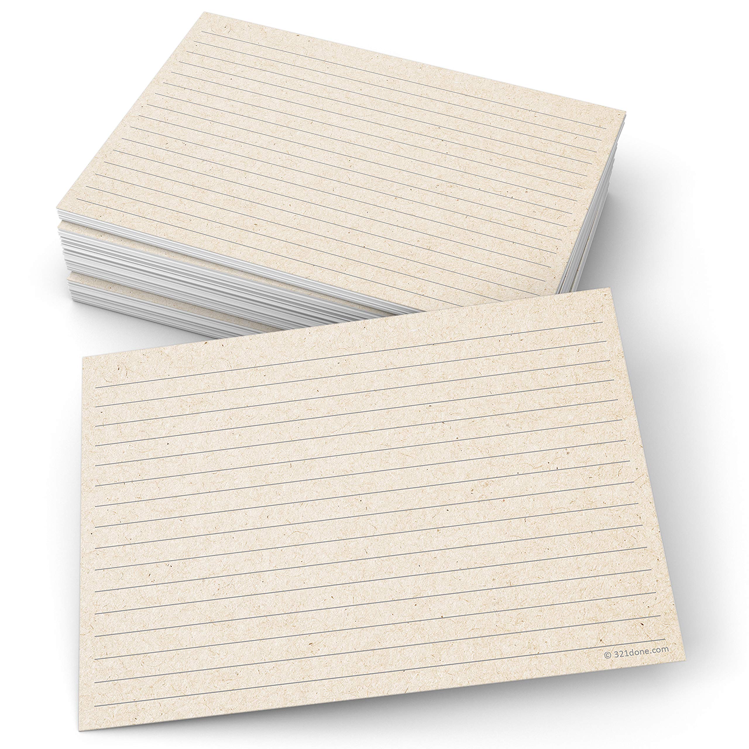 Mua Jumbo Rustic Index Cards - Made in USA - Large Size 5x7 Horizontal ...