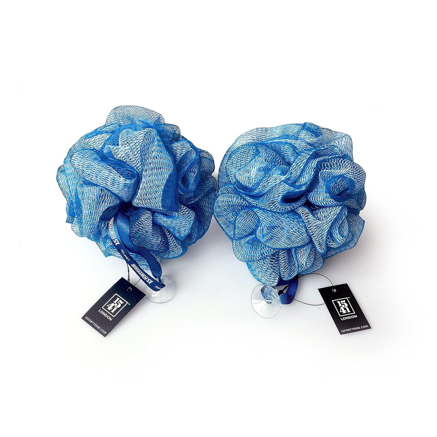 1541 London Exfoliating Bath & Shower Body Puff / Scrunchie / Buffer ...