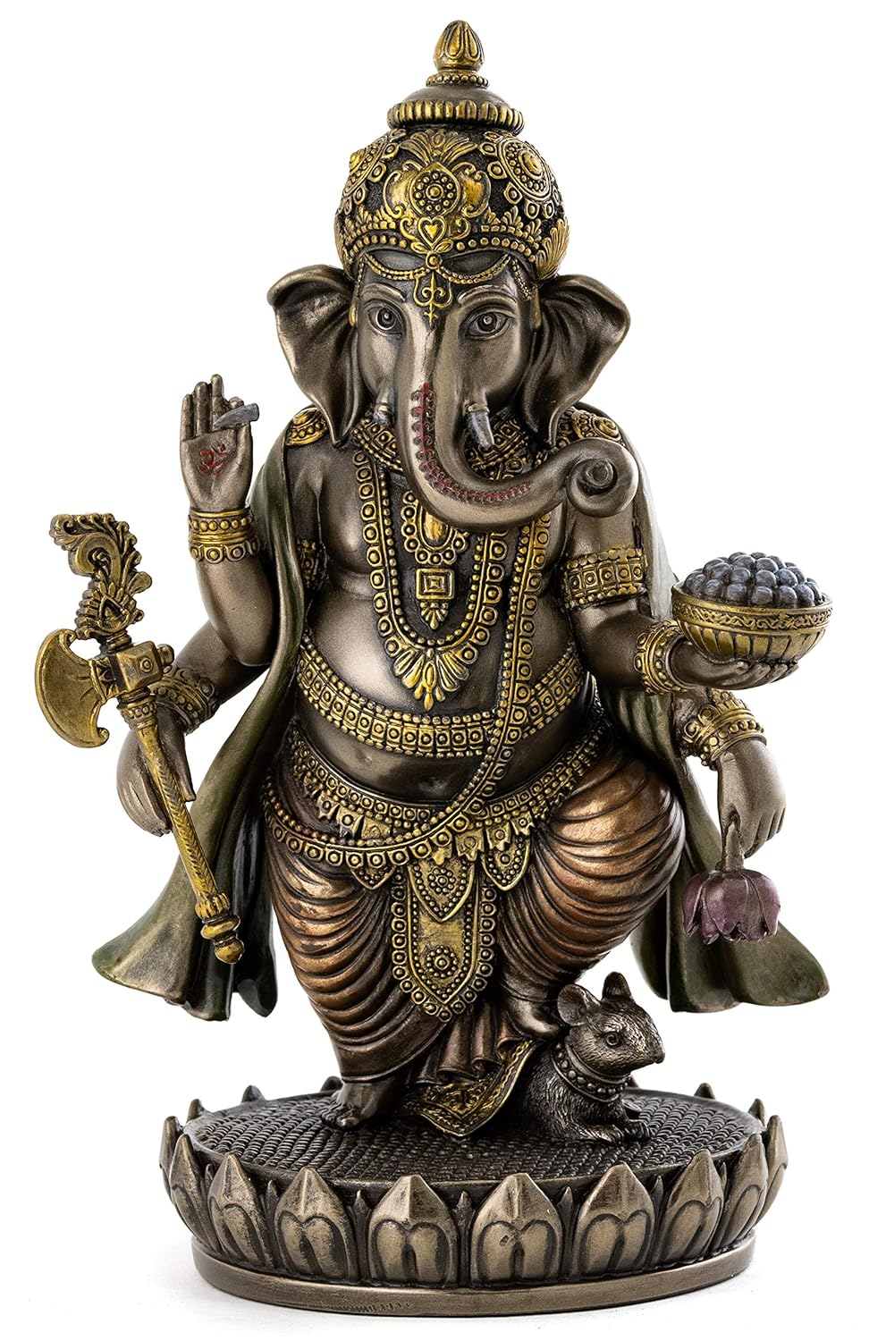 Buy Standing Ganesh Ganesha Hindu Lord of Success Statue Sculpture by ...