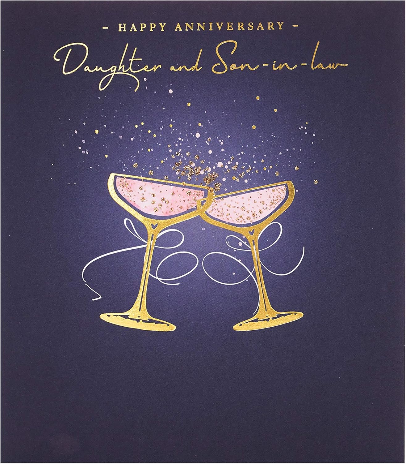 Daughter And Son in Law Anniversary Card Daughter Anniversary Card 