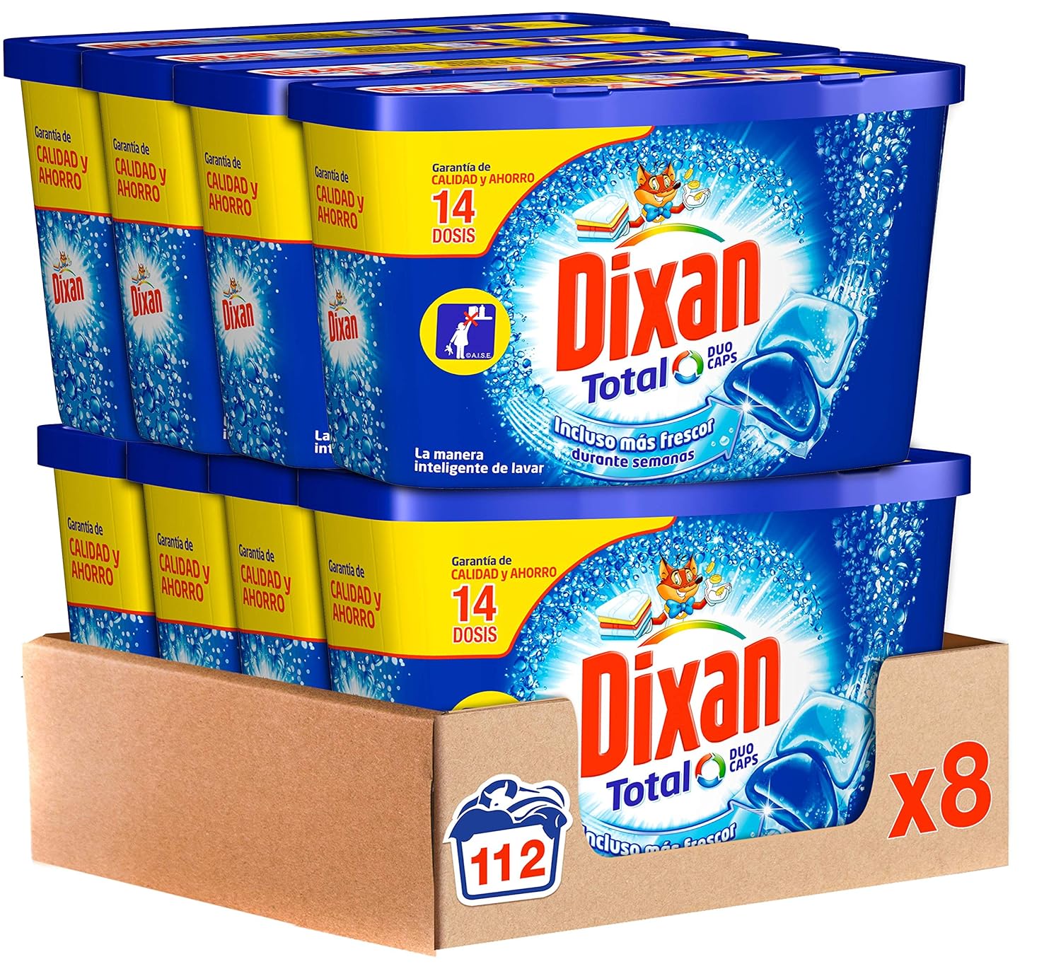 112 lavados Dixan Duo Caps » Michollo.com