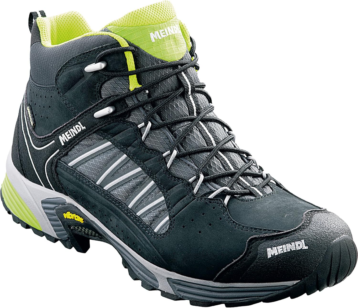 Meindl Herren Outdoorschuhe SX 1.1 MID GTX (R) schwarz-lemon, Meindl ...